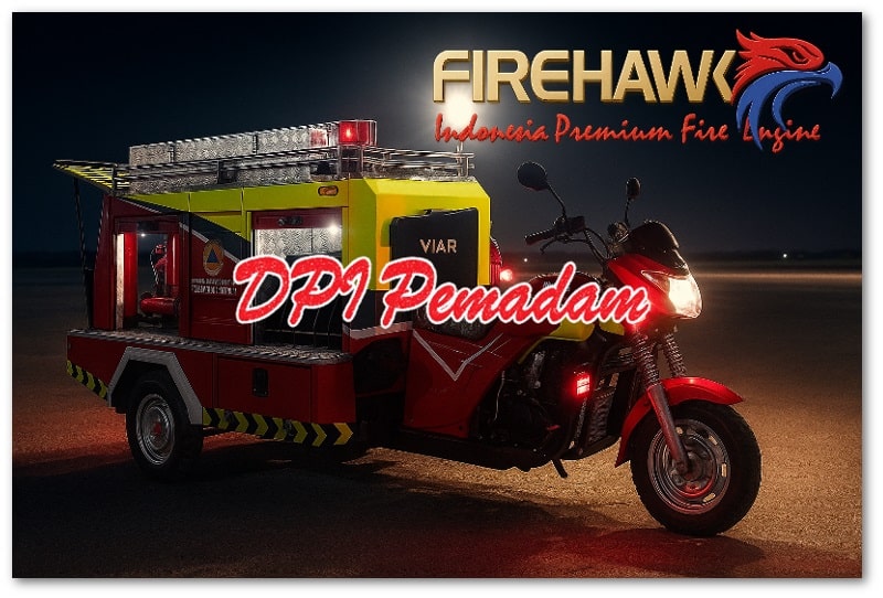 Motor Pemadam Roda-3 MOFI-200W14HP – DPI Pemadam