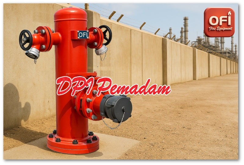 Pillar Hydrant 2-Way with Pumper Connection – DPI Pemadam