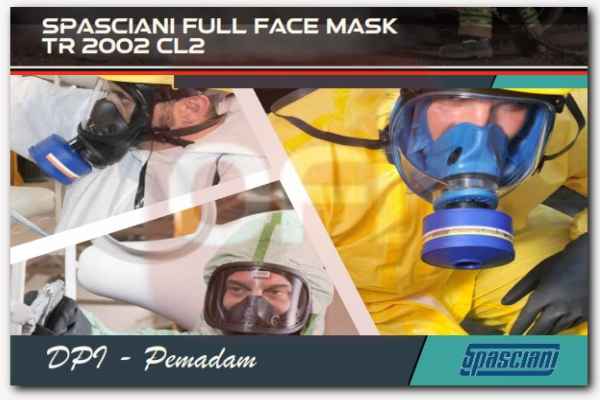 Mask Respirator Spaciani TR 2002 CL2 – DPI Pemadam