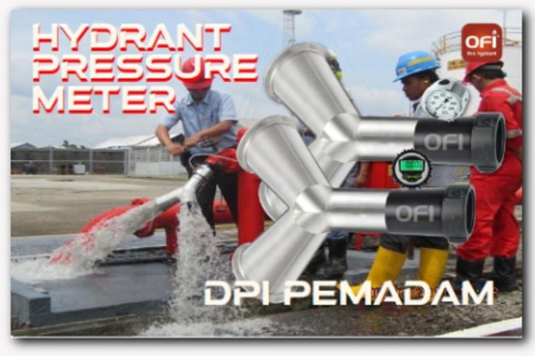 OFI Hydrant Pressure Meter – DPI Pemadam