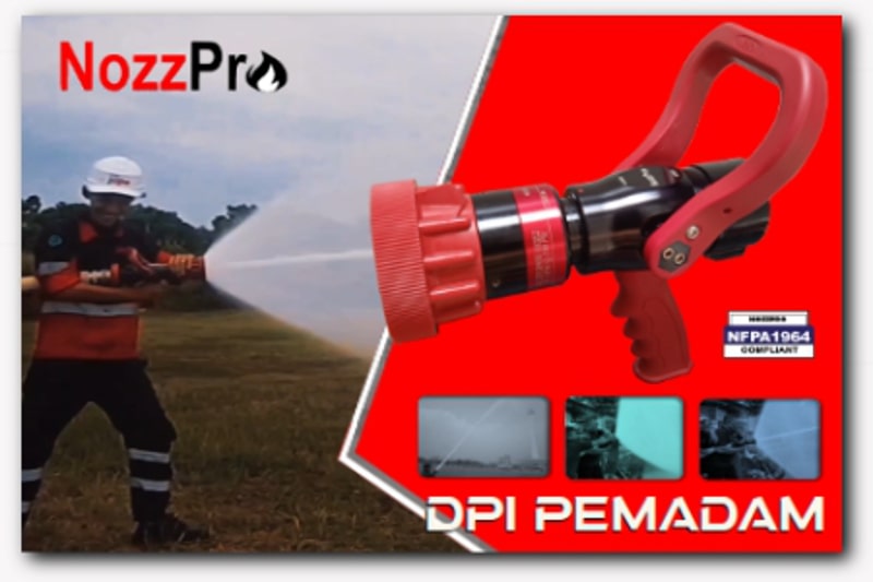 NOZZPRO | Multi-Purpose Nozzle Untuk Pemadam – DPI Pemadam