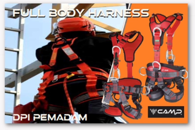 Camp GT | Full Body Harness Terbaik Rope Access & Rescue – DPI Pemadam