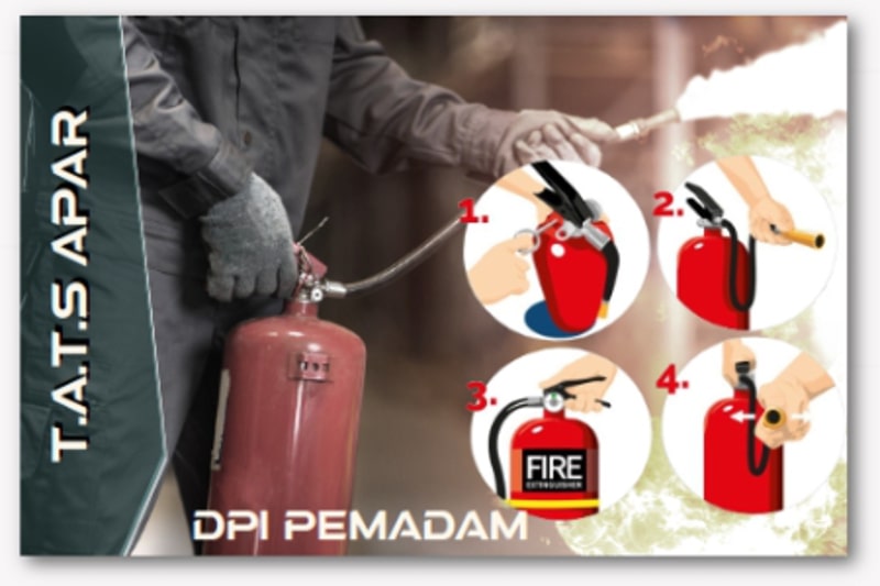T-A-T-S | Metode Penggunaan APAR untuk Cepat Padamkan Api! – DPI Pemadam