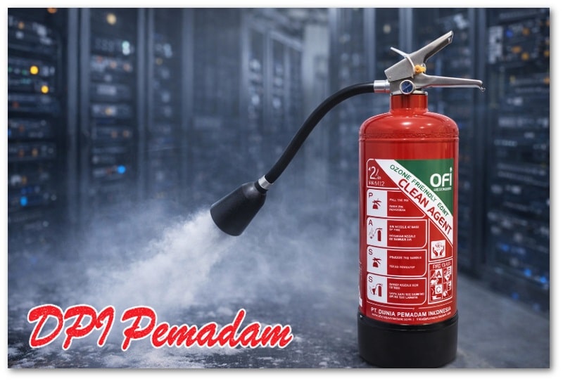 APAR CLEAN AGENT | Fire Extinguisher FK-5-1-12 untuk Area Sensitif ...