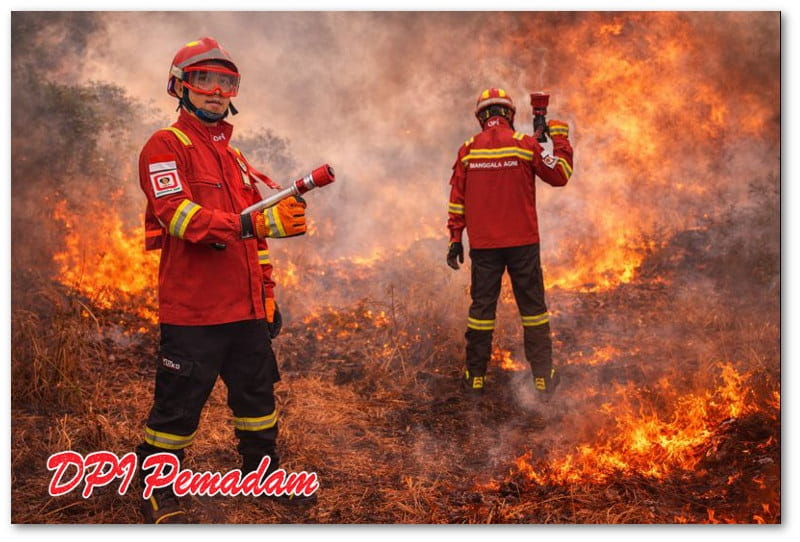 Wildland Firefighting PPE | APD Pemadam Kebakaran Hutan & Lahan – DPI ...